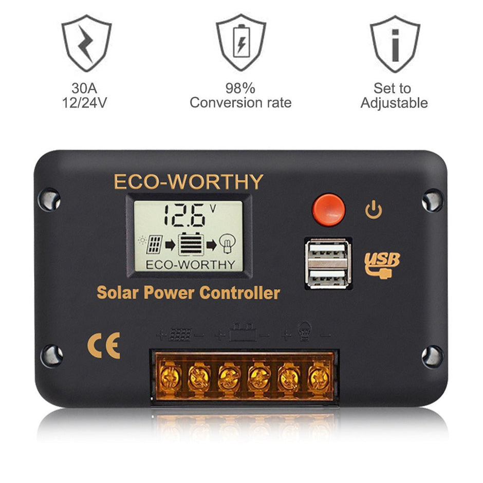 PWM Charge Controllers – eco-worthy-ca